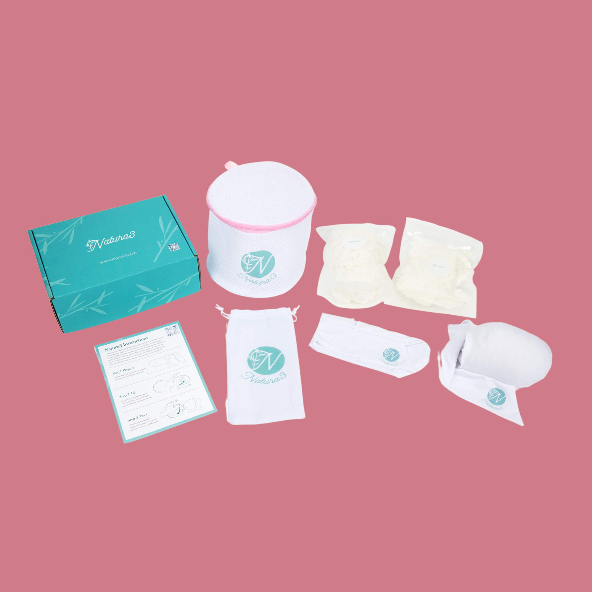 Natura3 Customizable Breast Form Kit (contains 2 breast forms) [NAT002 ...